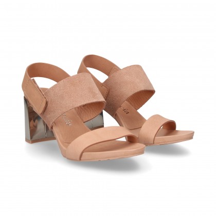 PEDRO GARCIA Sandálias de salto feminino WYNNE MACARON ROSA