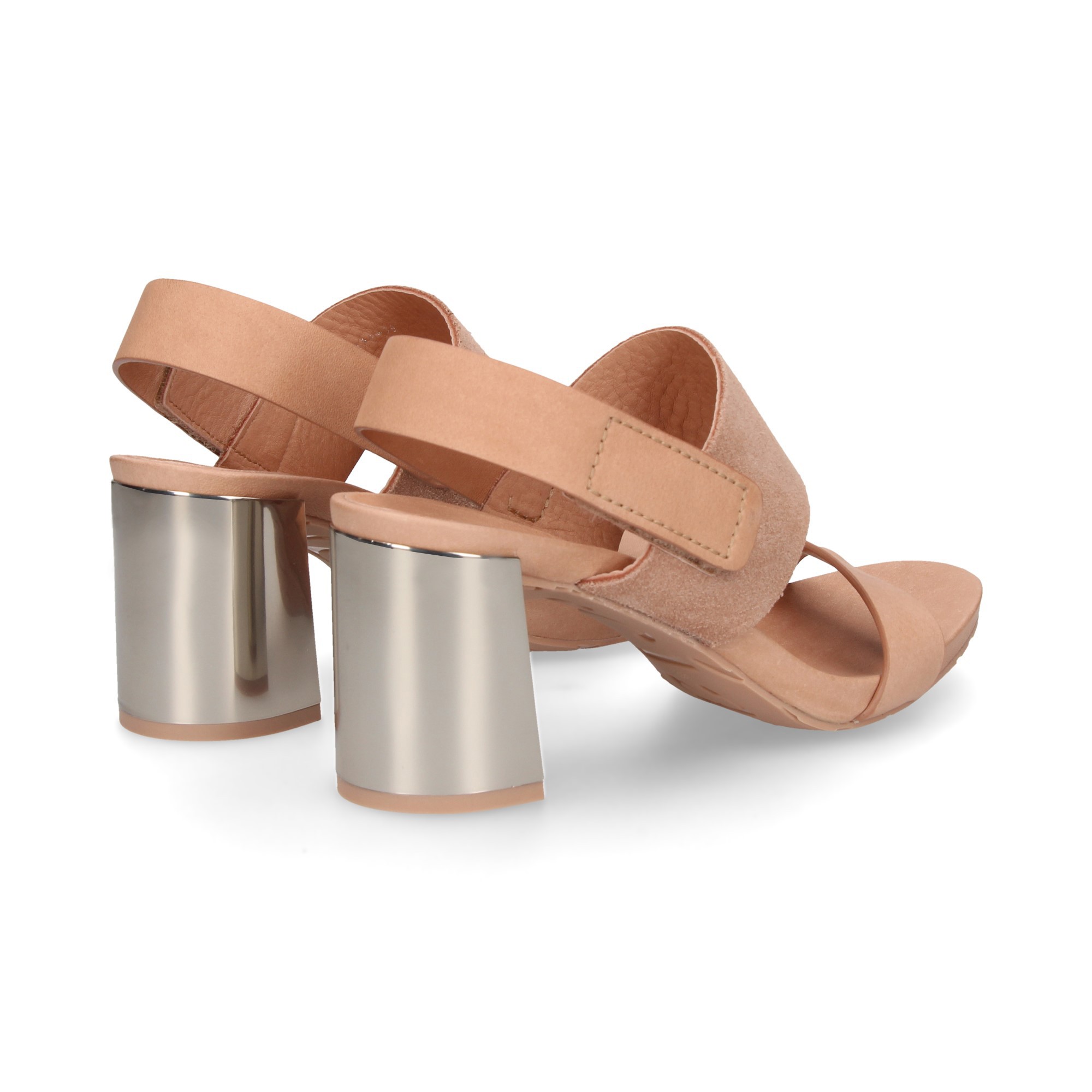 PEDRO GARCIA Sandalias con tacón de Mujer WYNNE MACARON ROSA