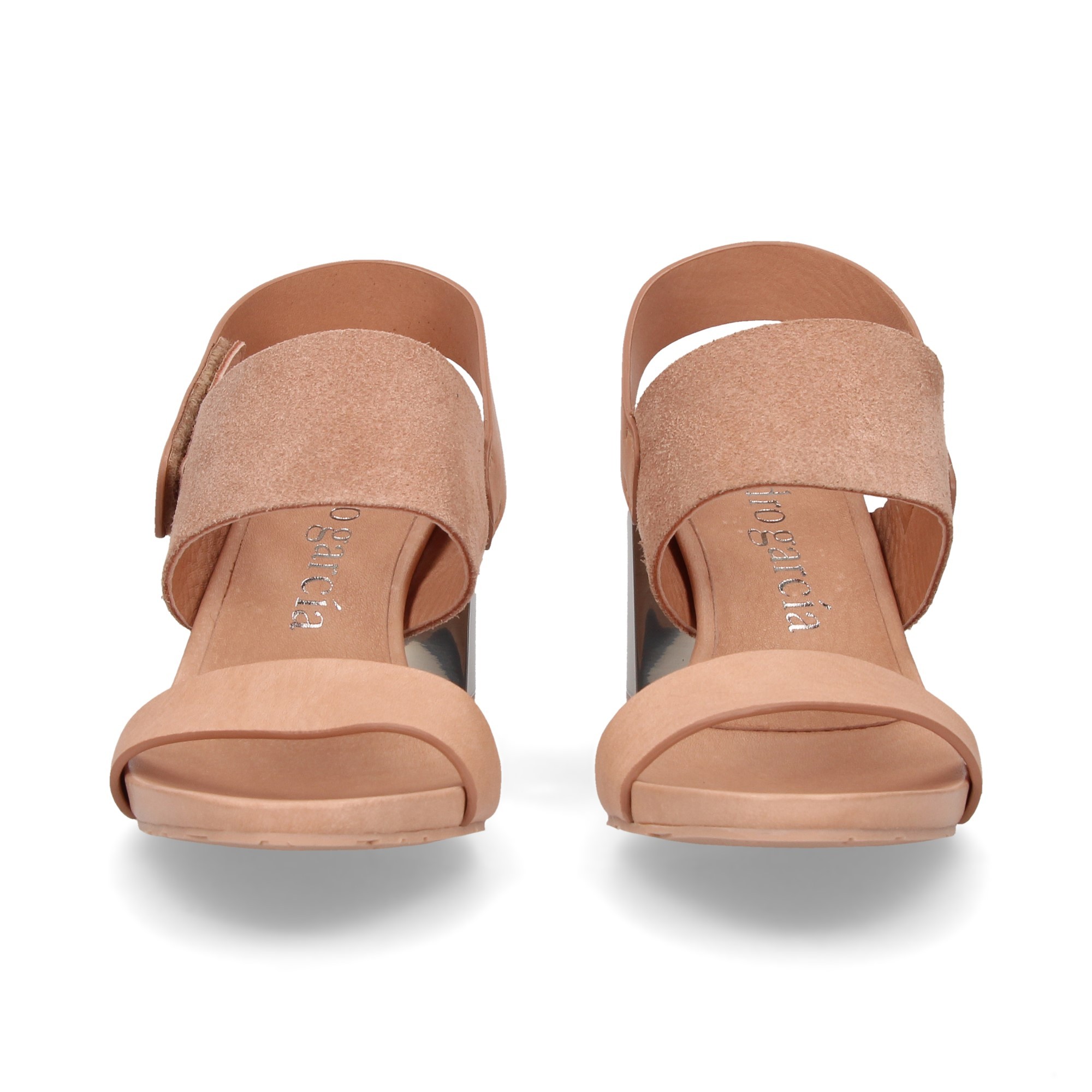 PEDRO GARCIA Sandalias con tacón de Mujer WYNNE MACARON ROSA