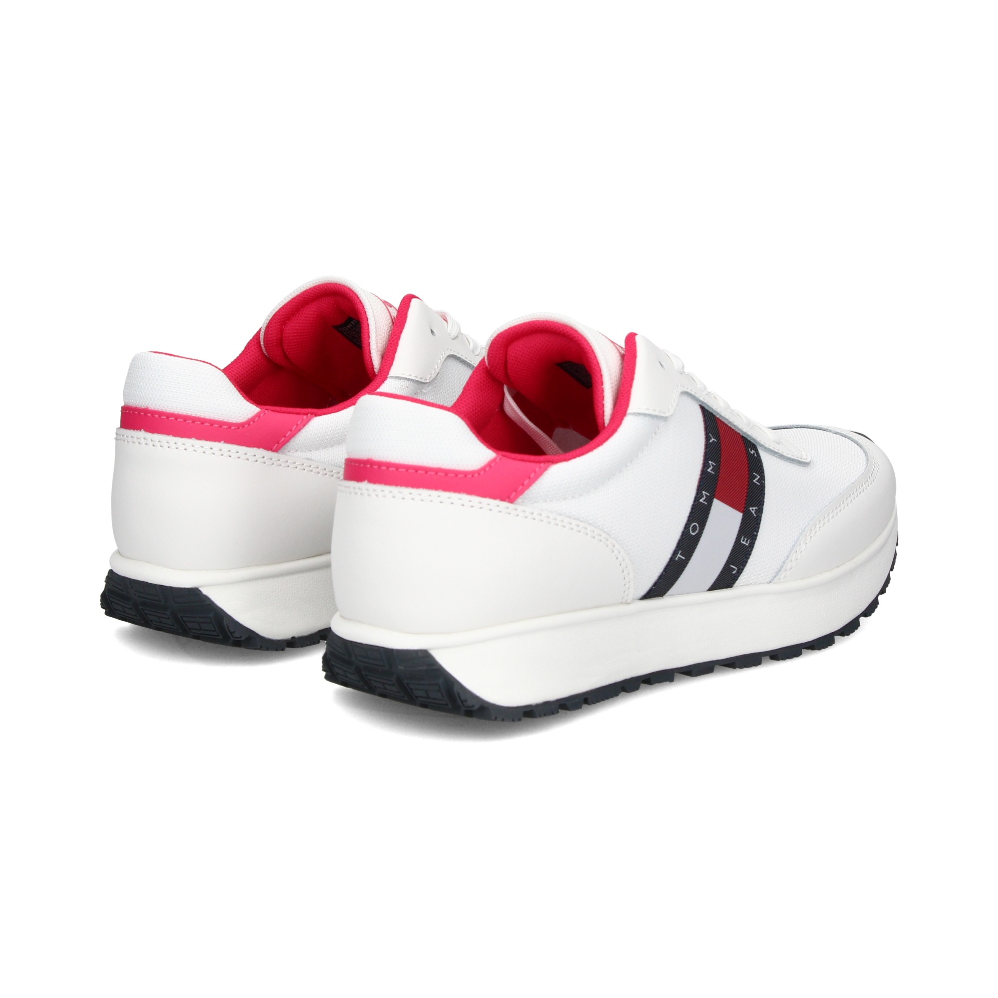 TOMMY HILFIGER Women's Sneakers RETRO RUNNER YBL ECRU / GYPS
