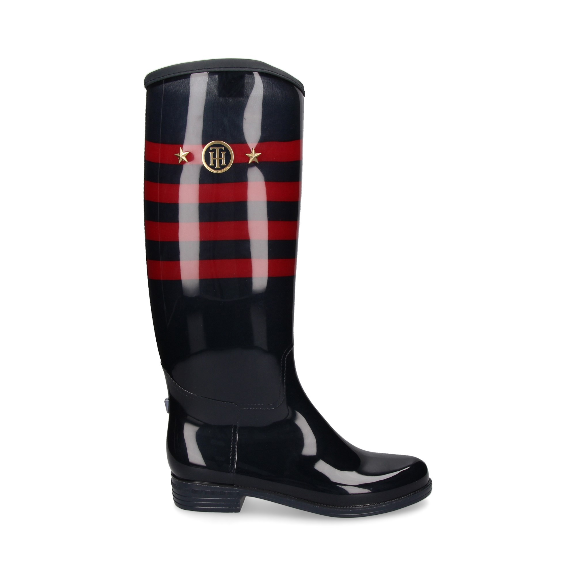 TOMMY HILFIGER Botas planas de Mujer FW01691 403 MIDNIGHT