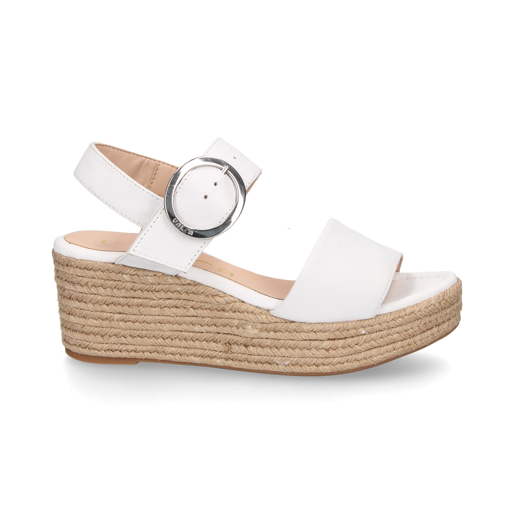 UNISA Women's wedge sandals KACERA-ST BLANCO