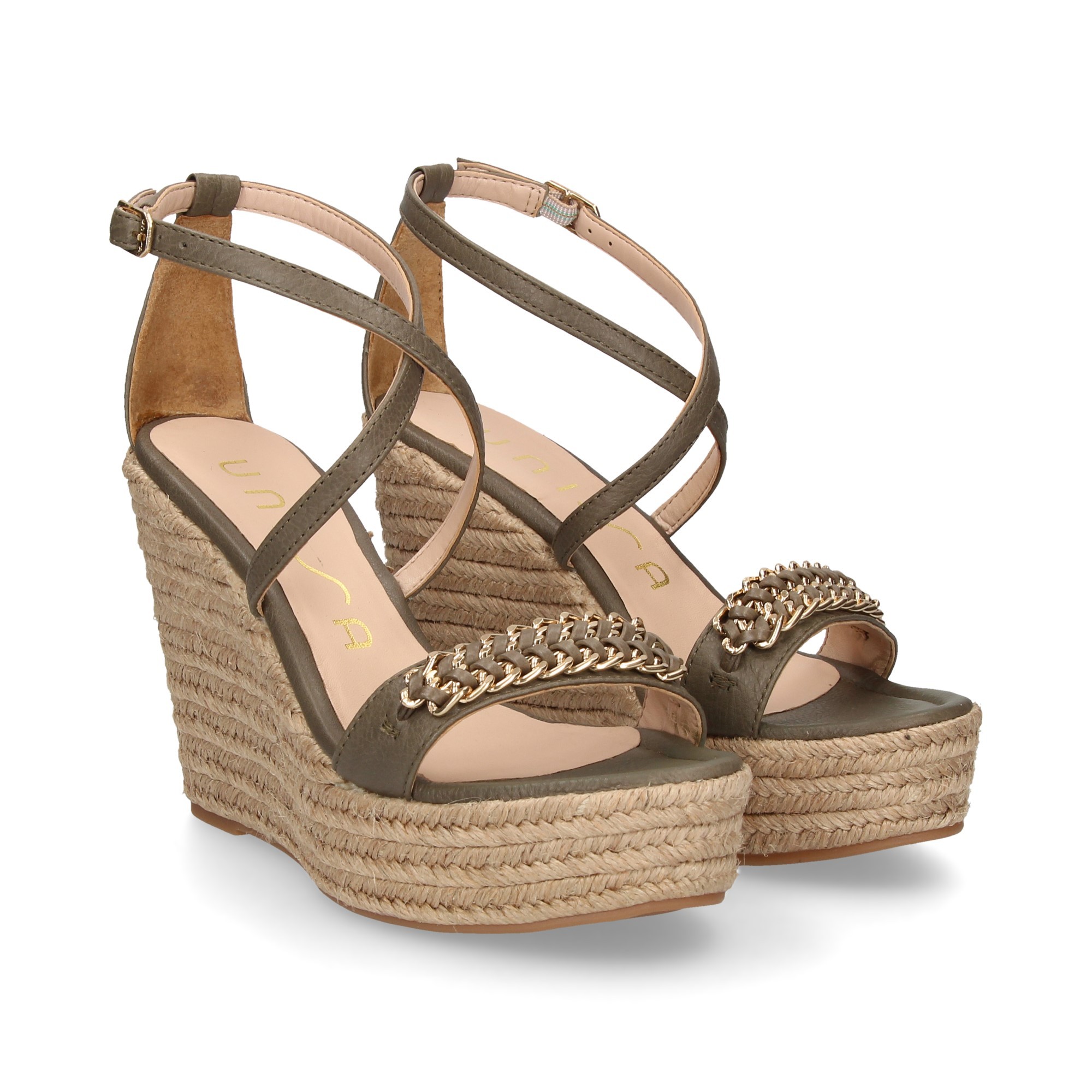UNISA Women's wedge sandals MUCETA-ST SALVIA