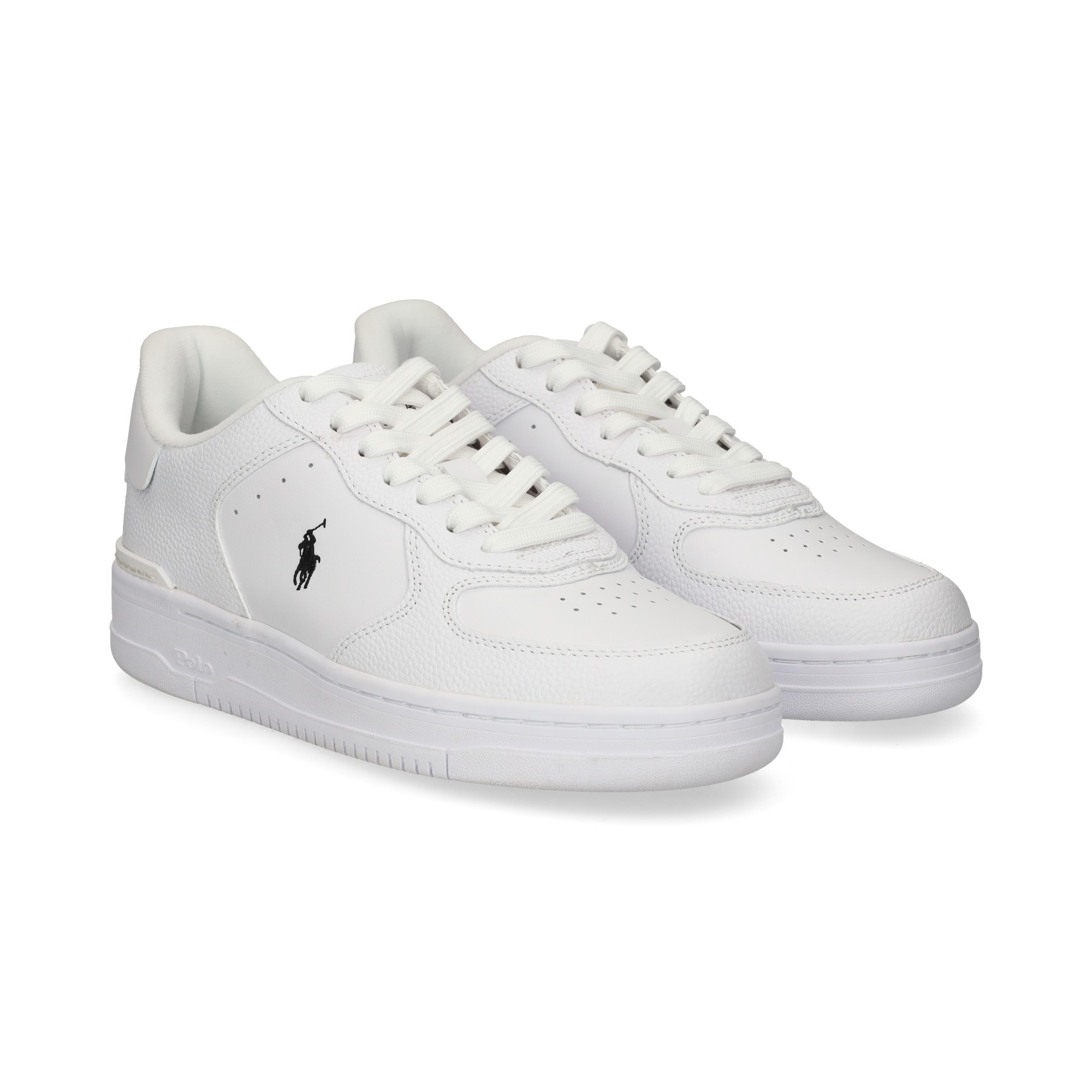 POLO RALPH LAUREN Men's sneakers MASTERS CRT 009 WHITE