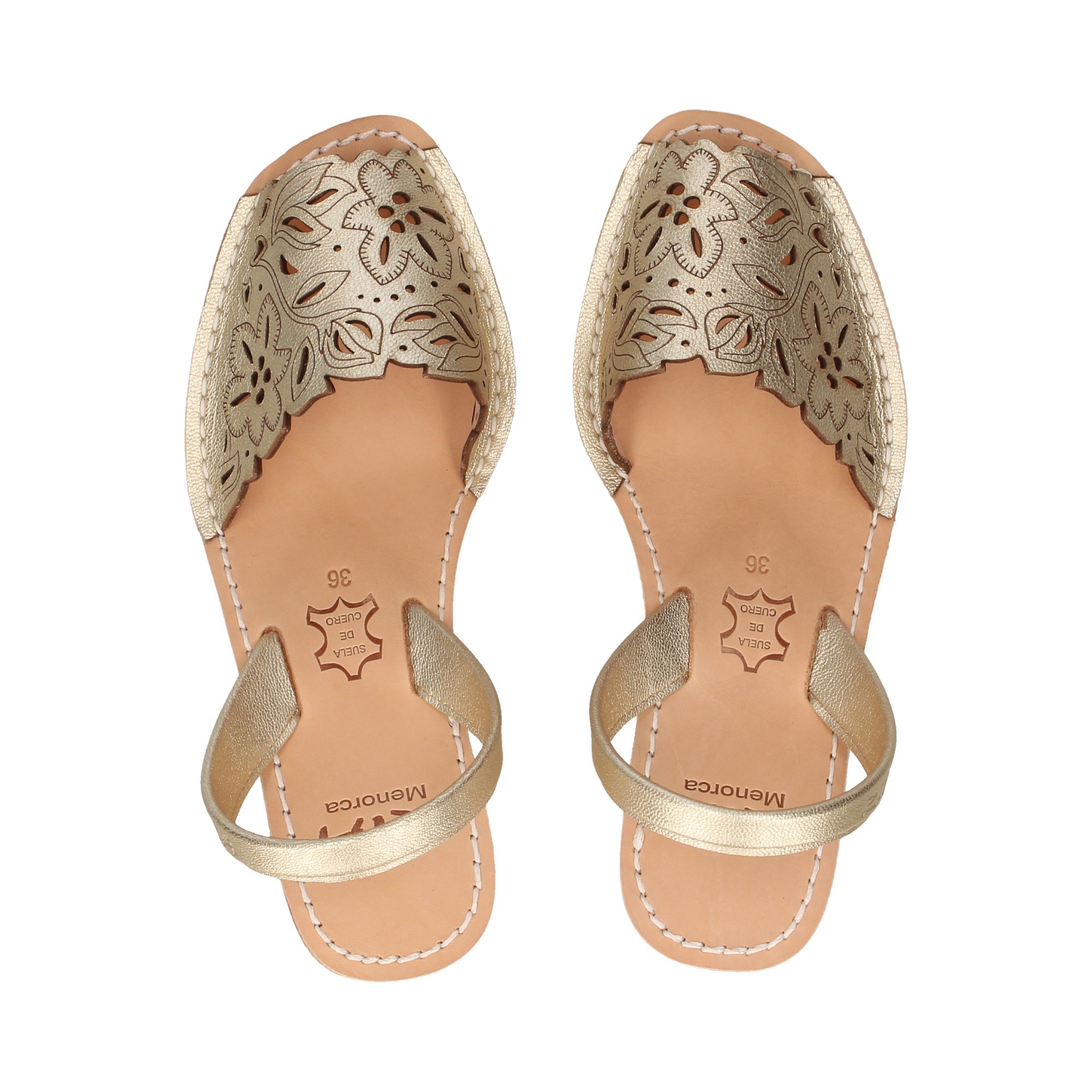 RIA Women's Albarcas 22211 CARRARA ORO