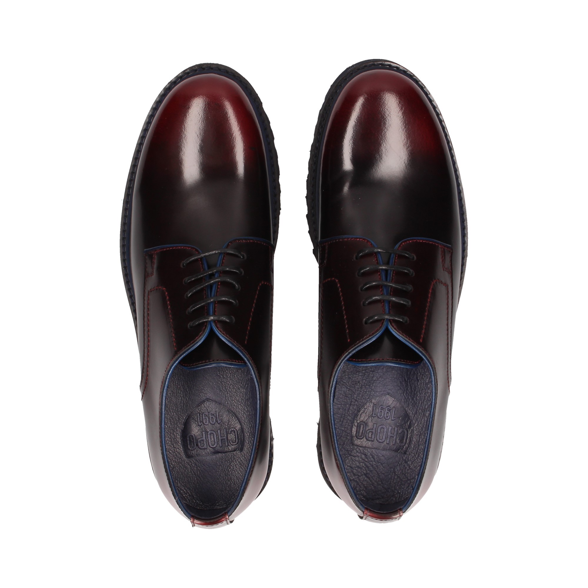 CHOPO Men's formal shoes 8707 BURDEOS