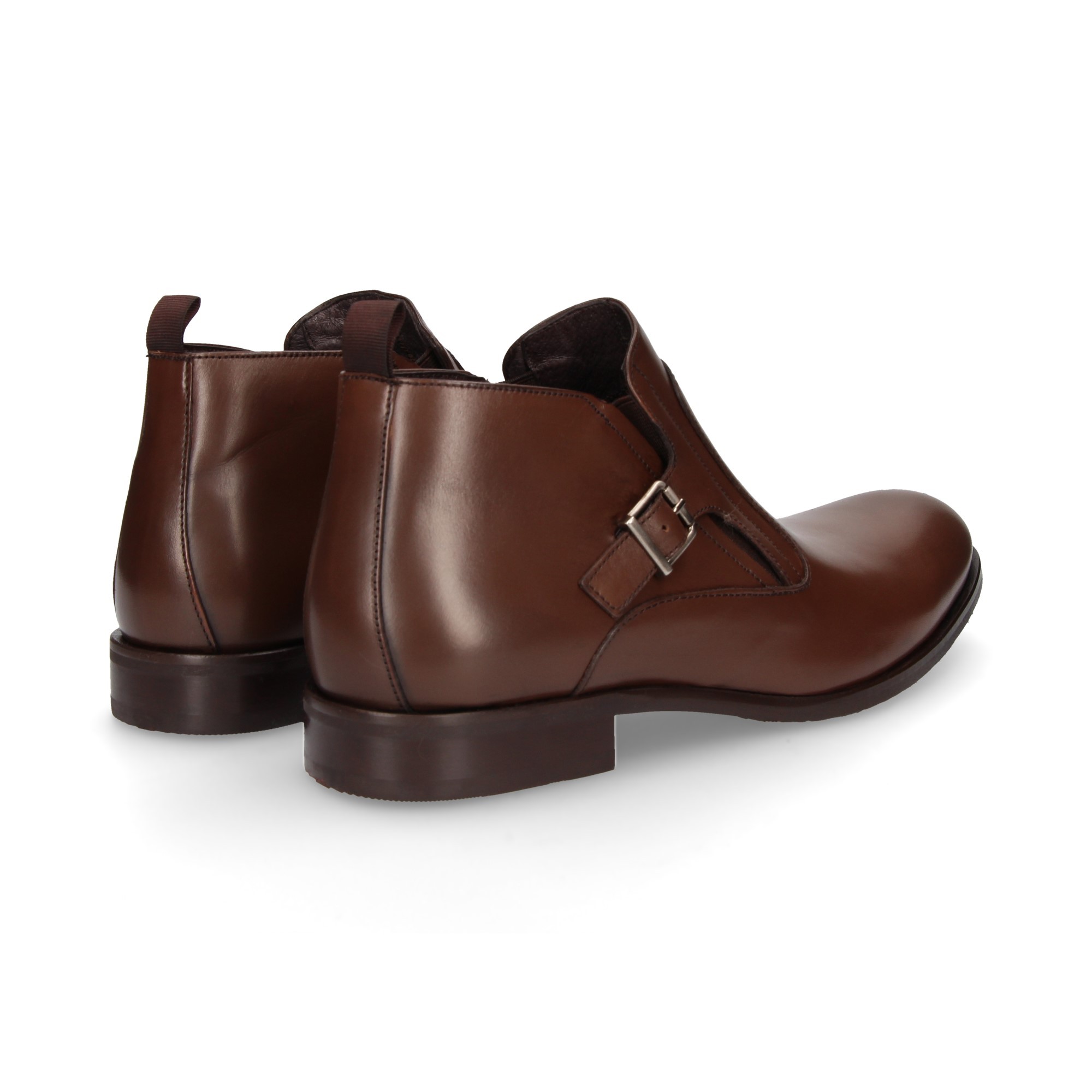 SERGIO SERRANO Men's Ankle Boots 2222 MOKA