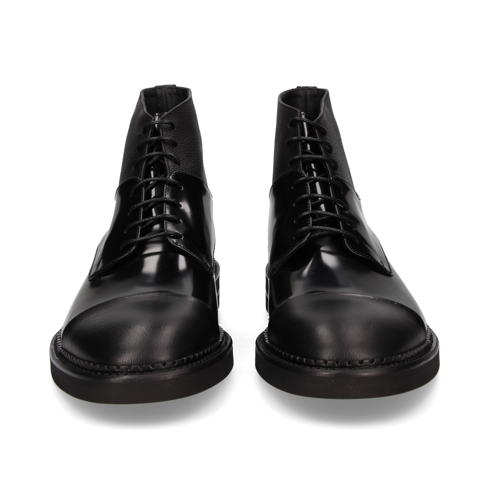ALBERTO GUARDIANI Herren Ankle Boots 75077B NEGRO