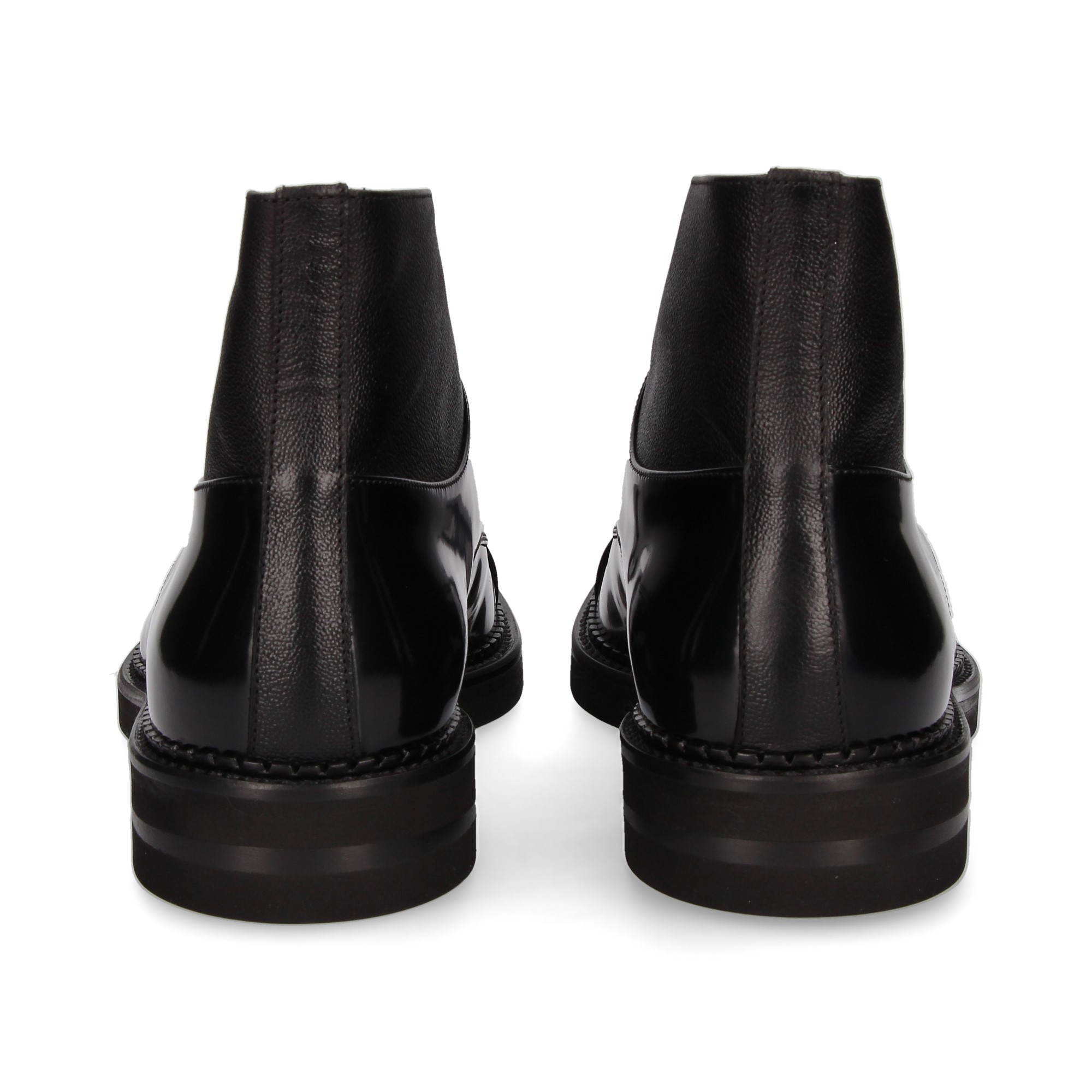 ALBERTO GUARDIANI Herren Ankle Boots 75077B NEGRO