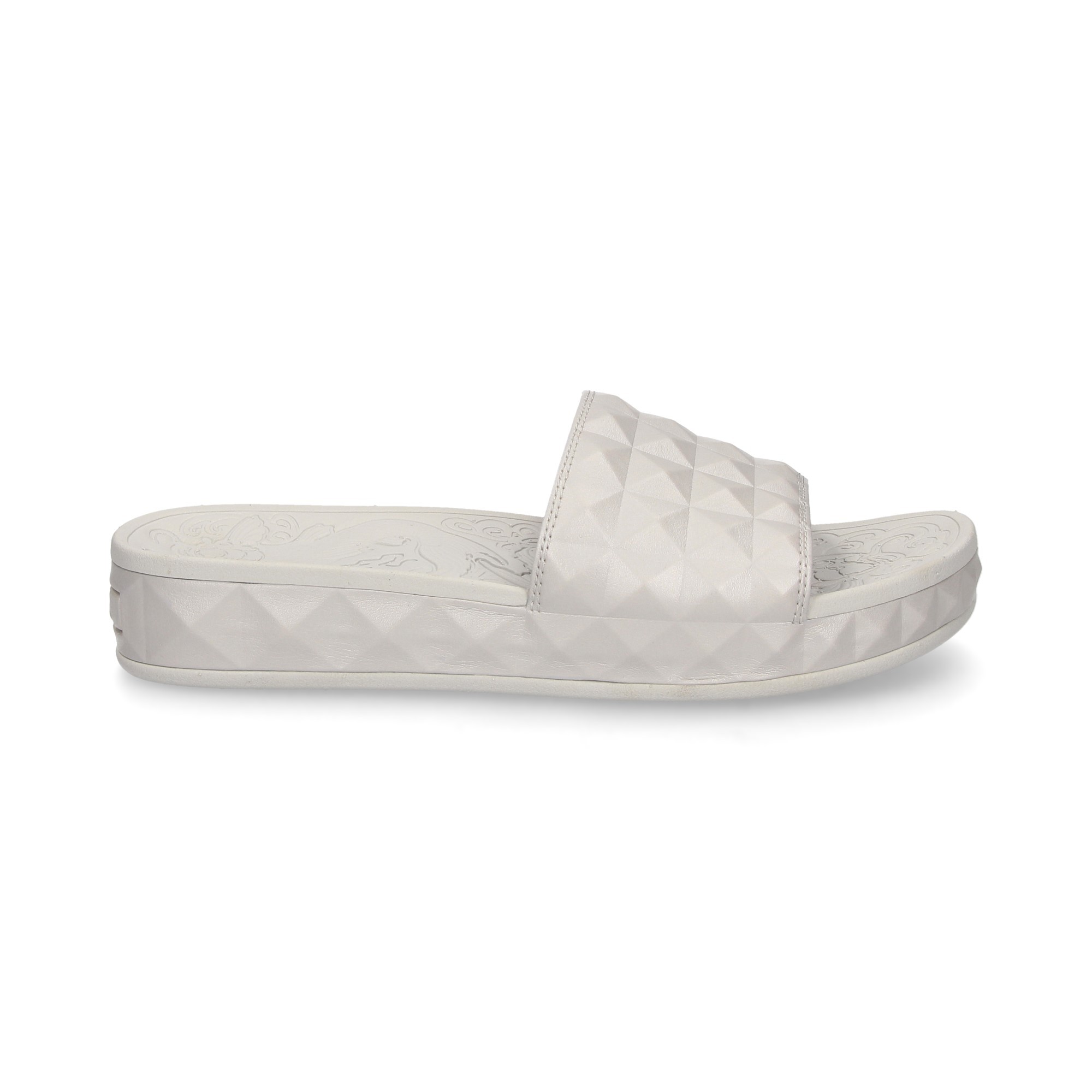 ASH Sandalias planas de Mujer SPLASH SILVER