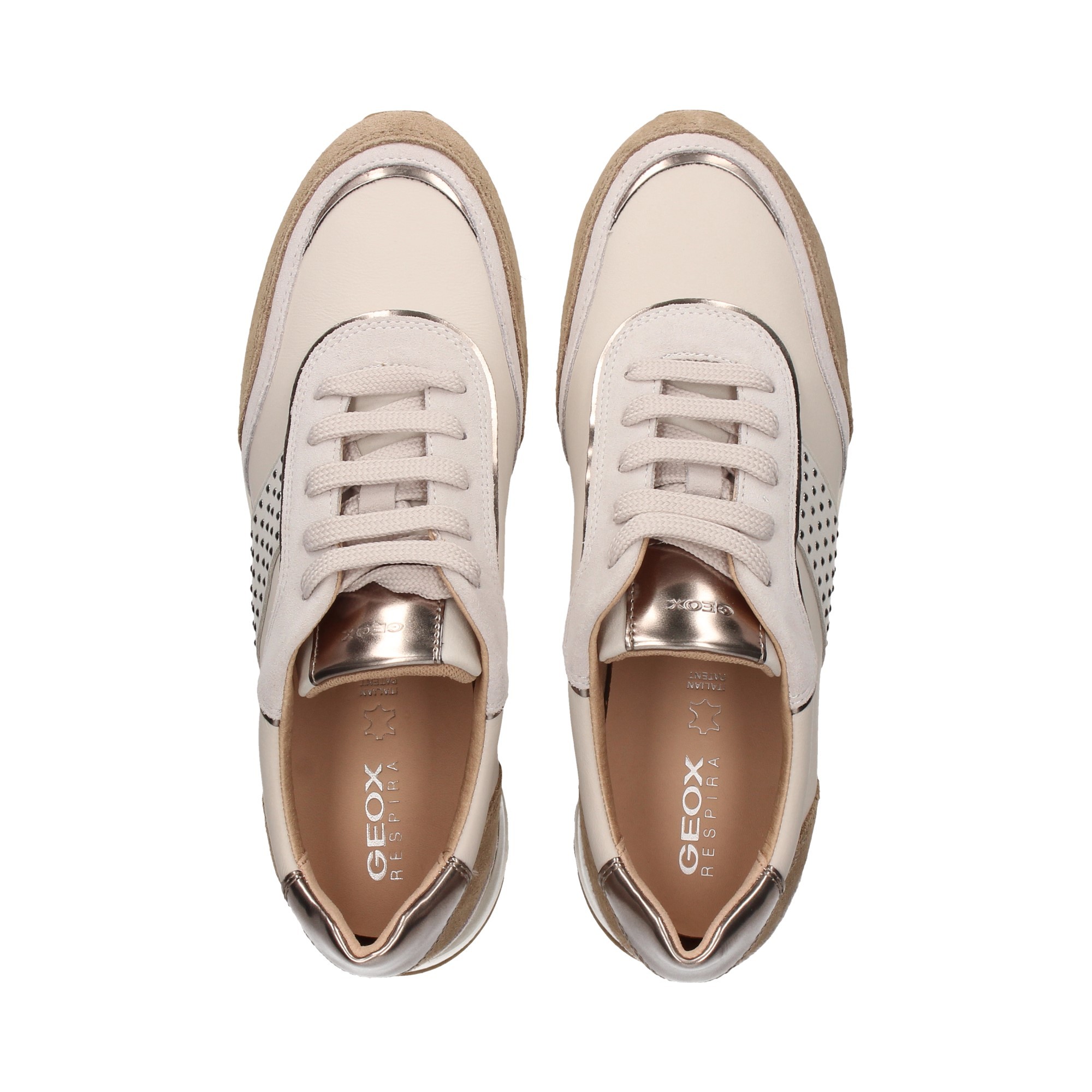 GEOX Sapatos de senhora D94AQA OFF WHITE